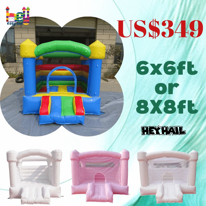 White Bounce House Small – Heyhail
